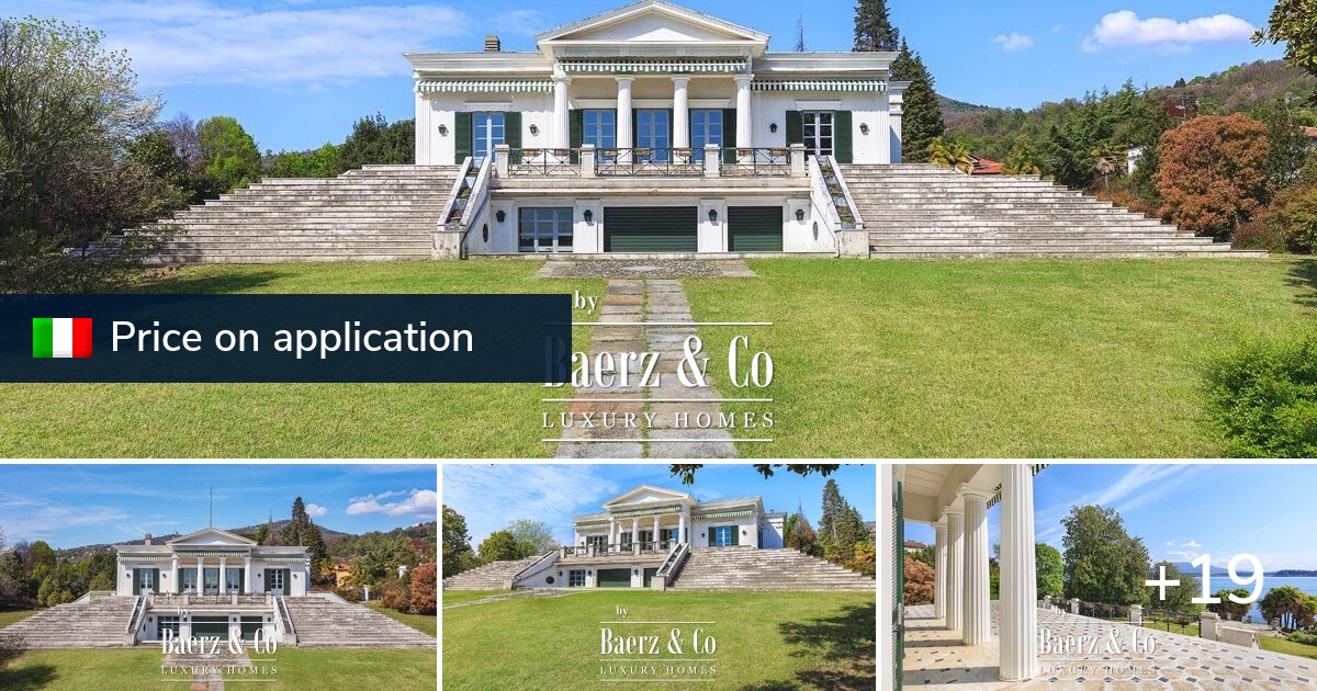 Villa price on application in Lesa, Italy | Lesa, Novara | T811 | Baerz ...