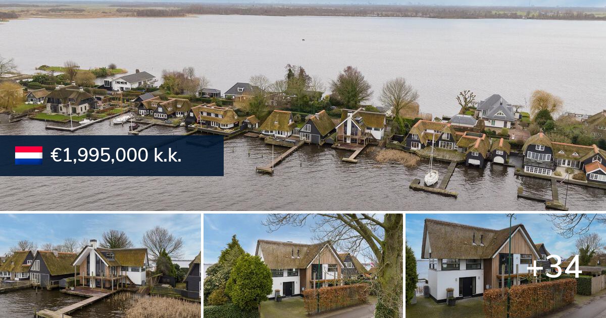 Villa N/A in Loosdrecht, The Netherlands | Nieuw-Loosdrechtsedijk 258 ...