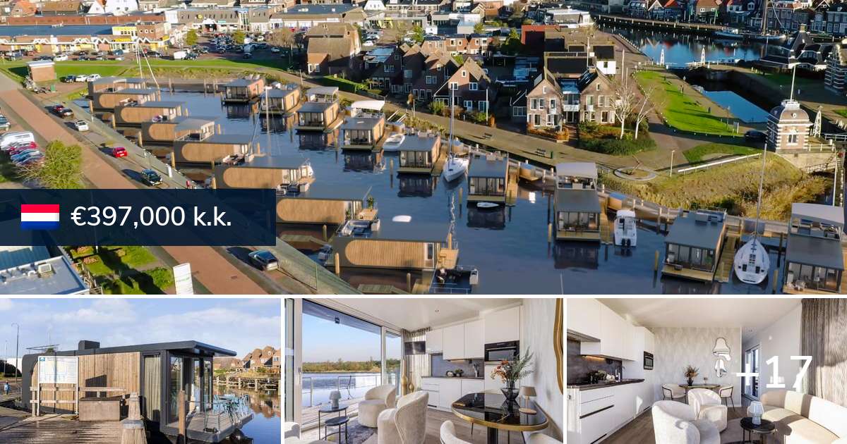 Woonboot asking price in Lemmer, Netherlands | Vuurtorenweg 0 ong 8531 ...